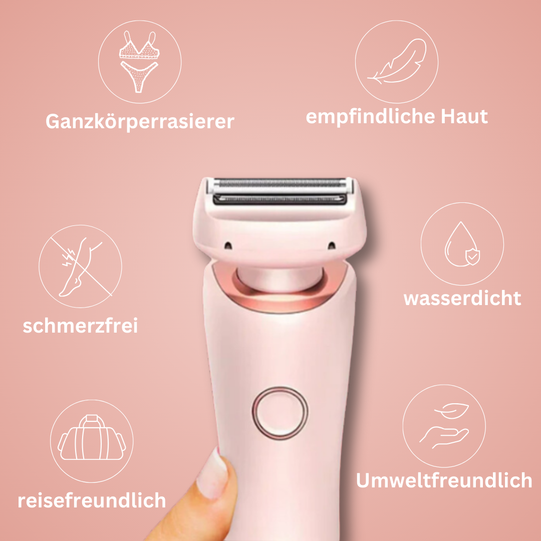PureSkin PRO wasserdichter Damen-Rasierer für seidig glatte Haut - sch ...