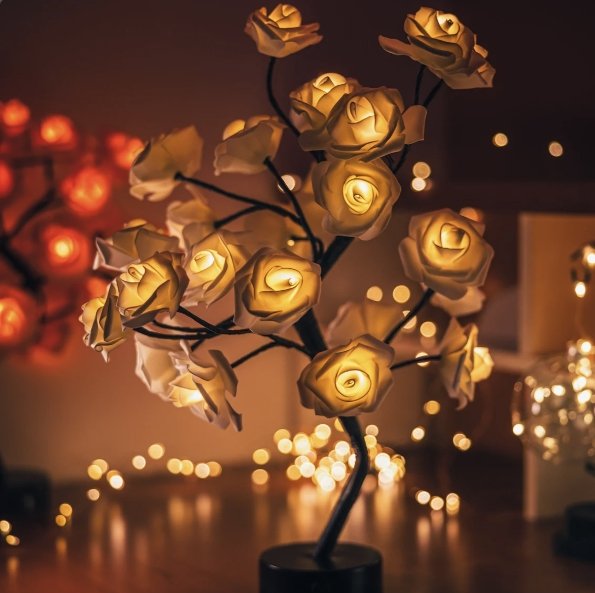 Rose Tree Light™ | Eine wunderbar stimmungsvolle und einzigartige Lamp ...